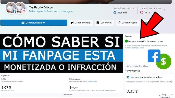 Cómo saber si mi cuenta de Facebook está monetizando y los secretos ...